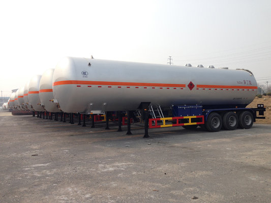 56000L 3 Axles Petroleum Gas LPG Tank Trailer with ADR / ASME Standard