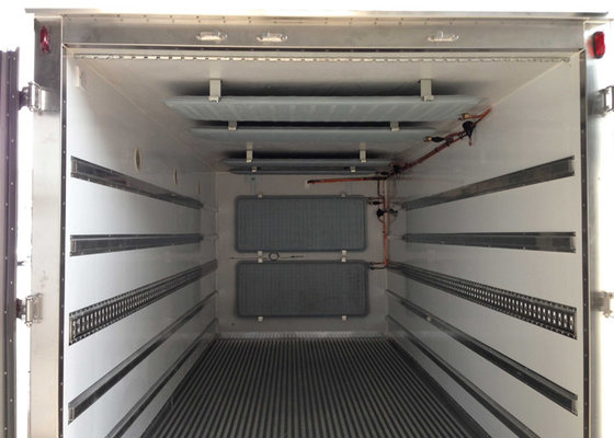 Low Temperature Refrigerated Truck Bodies Freezer Truck Body With Eutectic Plate Units