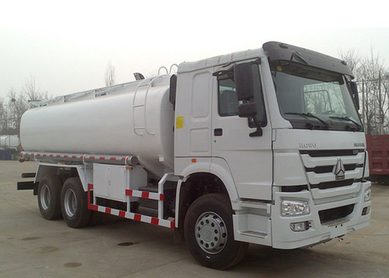 Mobile Fuel Dispensing Trucks 6x4 22000L , Gasoline / Diesel Refueling Truck