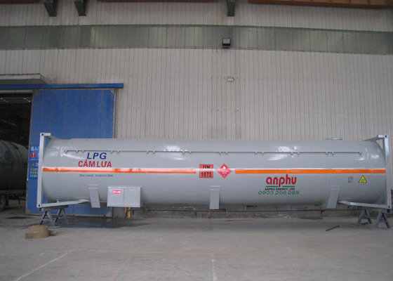40ft Pressure Vessel Tanker Container For LPG Transport And Storage