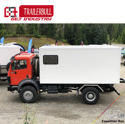 4.6m  Expedition Truck Body for Motorhome and Flatbed Trucks with Standard Cuboid Design