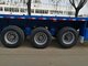 35T 50T Heavy Duty 40 Foot 3 Drum Axle FlatBed Semi Container Truck Trailer