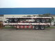 45T Capacity ISO 40ft Bogie Suspension Axles Semi Flatbed Container Truck Trailer