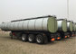 36000L Carbon Steel Insulated Tanker Trailers 3 Axles For Palm Oil Delivery