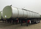 36000L Carbon Steel Insulated Tanker Trailers 3 Axles For Palm Oil Delivery