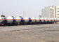 3 Axles Liquefied Petroleum LPG Tank Trailer , Liquid Ammonia Tank Trailers 45000L