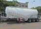 33000L Dry Bulk Cement Powder Tanker Semi Trailers With Carbon Steel Material