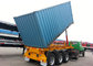 30T capacity 2 Axles 20ft Dump Container Skeleton Semi truck Trailer