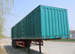 50ft Enclosed Steel Dry Freight Box Trailer Dry Freight Van With Three Axles