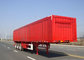 40T 60T Payload 45ft Steel Wall Dry Freight Box Truck Semi Trailer