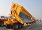 60 Ton - 200 Ton Hydraulic Side Dump Semi Trailer For Coal And Mineral Delivery