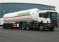 52600L LNG Tank Truck Trailer Tri Axles For Liquid Natural Gas Transport